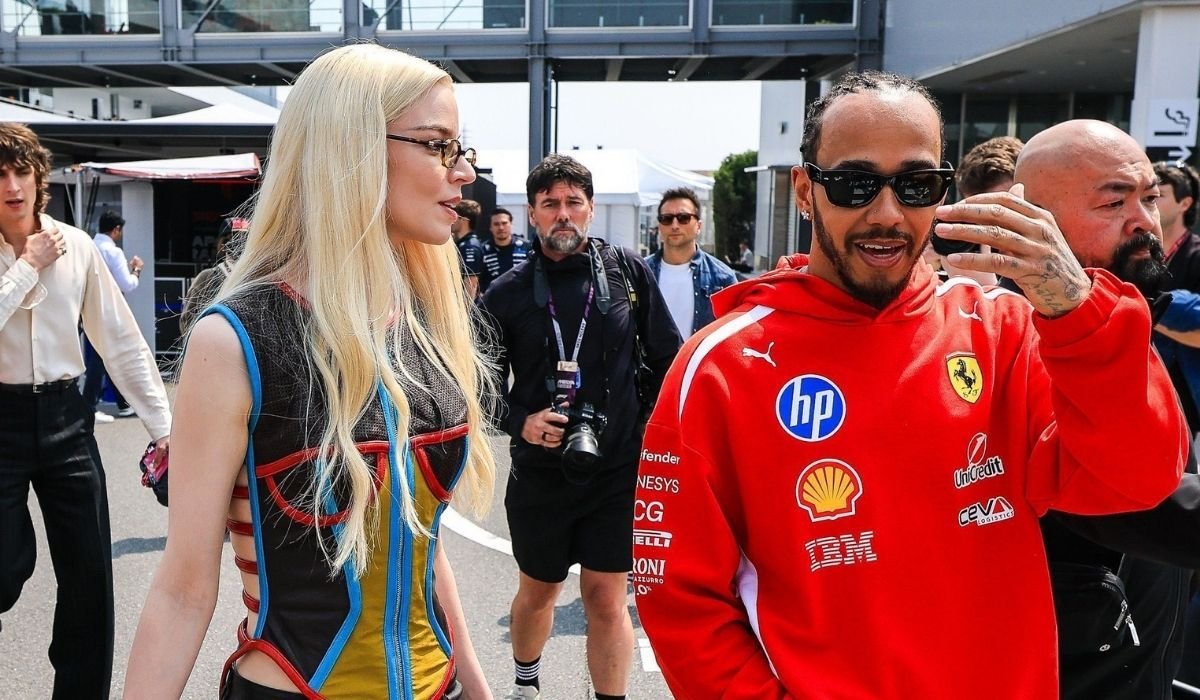 Anya Taylor-Joy & Lewis Hamilton: F1 Japanese Grand Prix Style - Celebs ...